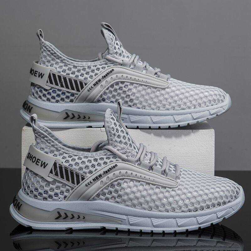 FULAIDA Tennis Shoe s for Men 2023 New Summer Hollow Out Anti-Odor Men ...