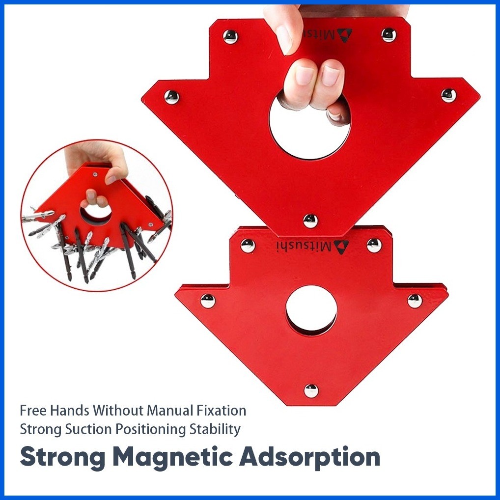 ⊕ ♝ 【COD】Welding Magnet Set Welding Positioner Magnetic Fixed Angle ...
