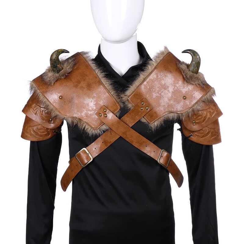 Viking Medieval Armor Shoulder Armor Renaissance Orc Cavalry Warrior ...