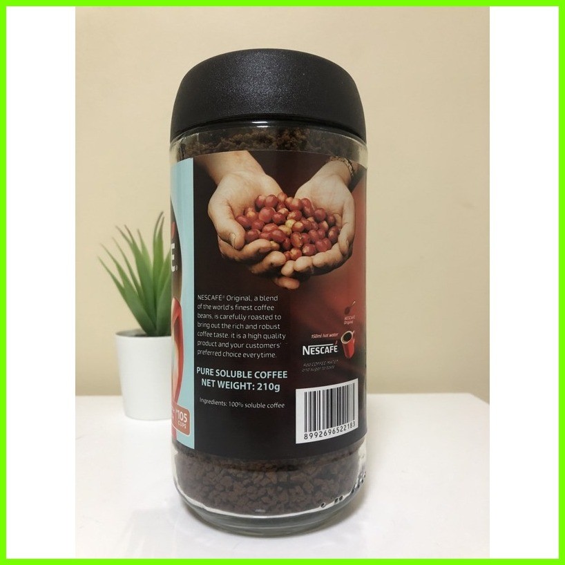 ♀ Nescafe Original Instant Coffee 210g | Original Extraforte 200 g ...