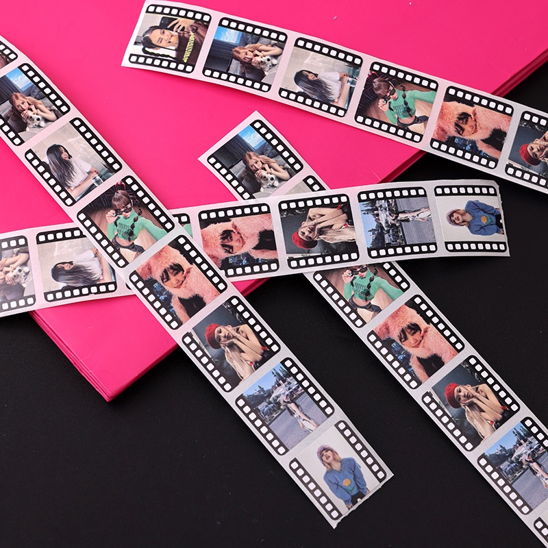 500PCS KPOP Girl Group BLACKPINK Lisa Stickers Roll Sealing Stickers ...