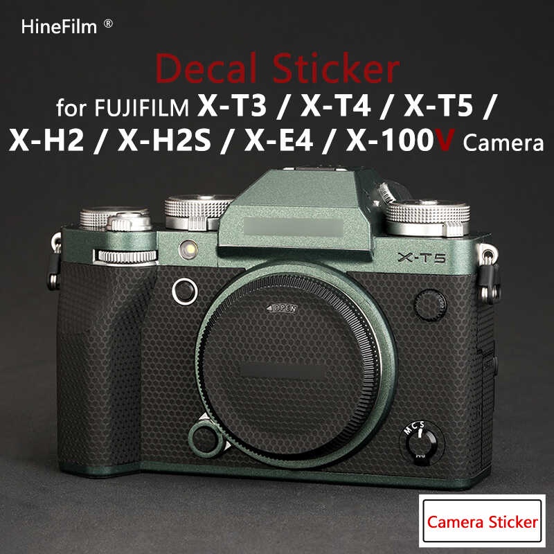 Fuji XT5 XH2S XH2 X100V Camera Warp Cover para sa Fujifilm X-T5 X-T4 X-T3 XE4 Premium Decal Skin ...