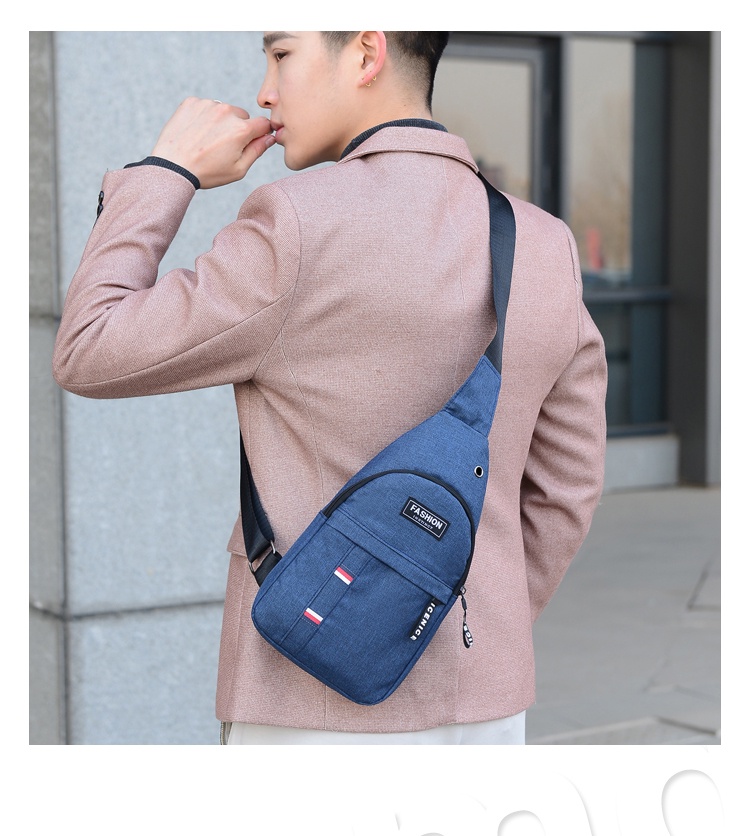 Beg Silang Lelaki Waist Chest Pouch Bag Men Sling Bag Men Messenger ...