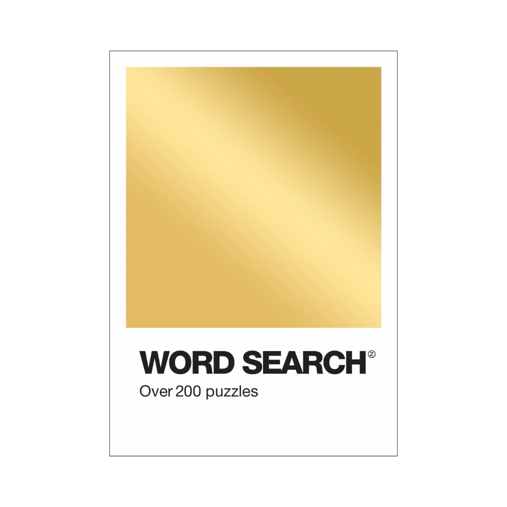 Gold Word Search Activity Book With Over 200 Puzzles To Solve (256 ...