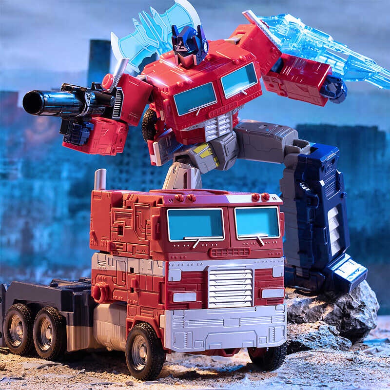 Transformer Toy Boy Transformer Alloy Version op Optimus Prime Hand ...