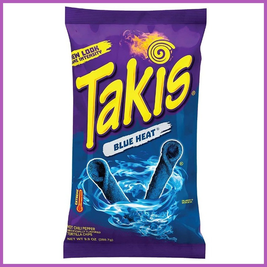 Takis Blue Heat Hot Chili Pepper Tortilla Chips [280g] | Shopee Philippines