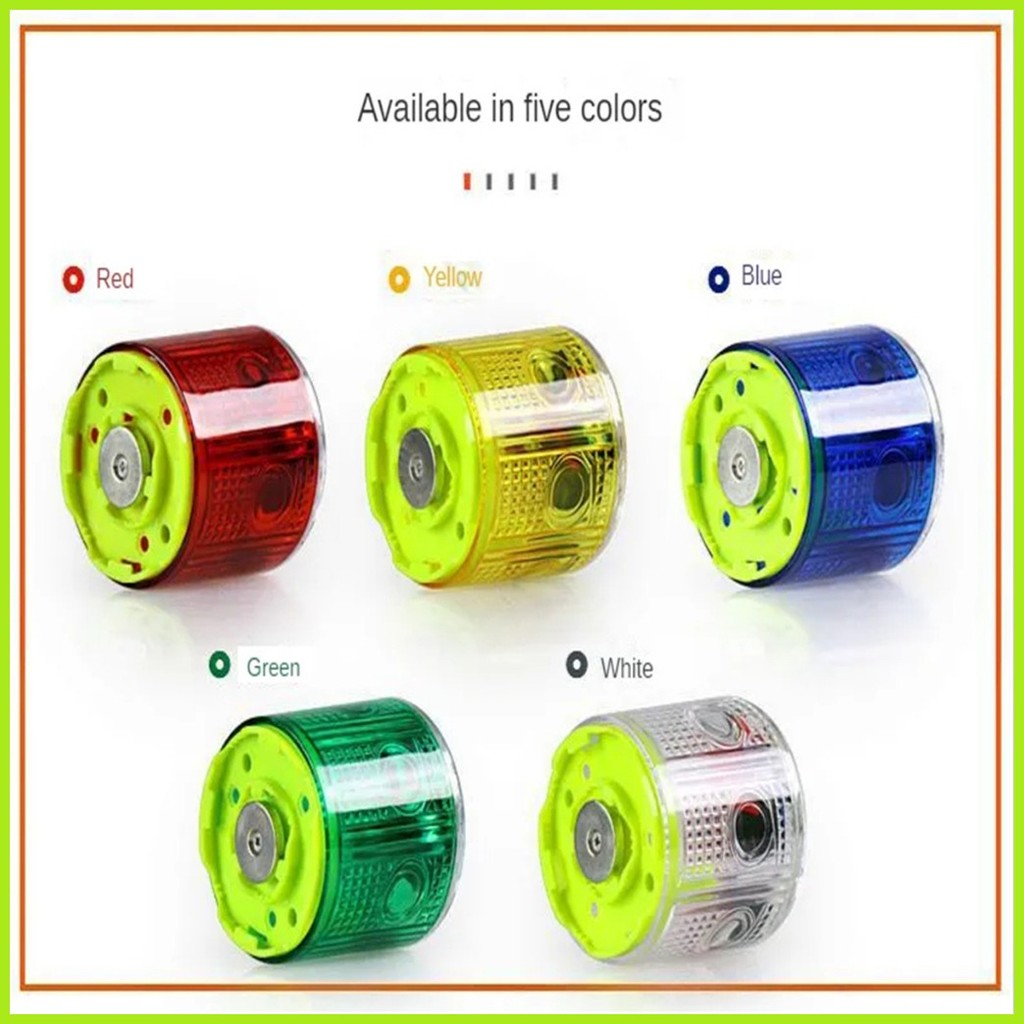 ☂ solar warning strobe light mini warning light led traffic and road ...
