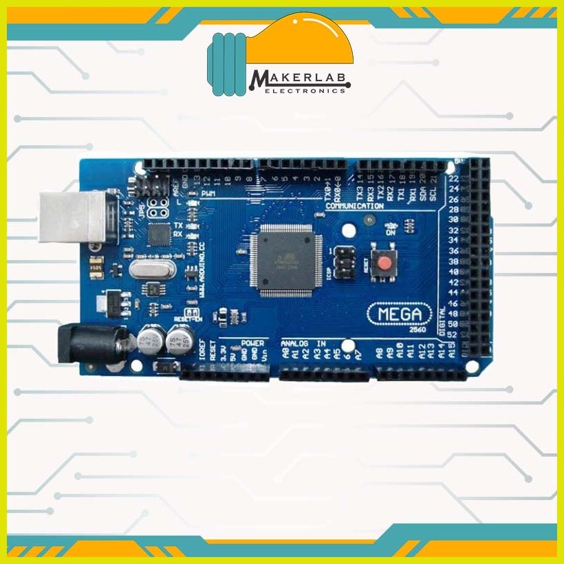 ☂ Mega 2560 R3 Board based on Arduino® | Mega 2560-16AU CH340G based on ...