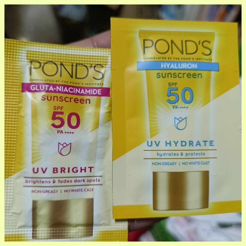 ∏ Pond's SUNSCREEN SPF50 2ml (12pcs) | Shopee Philippines