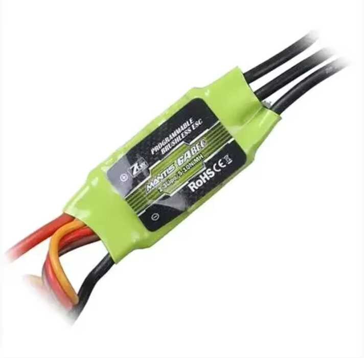 987 Original 3 ZTW Mantis 6A /12A BEC Programmable Brushless Speed ...