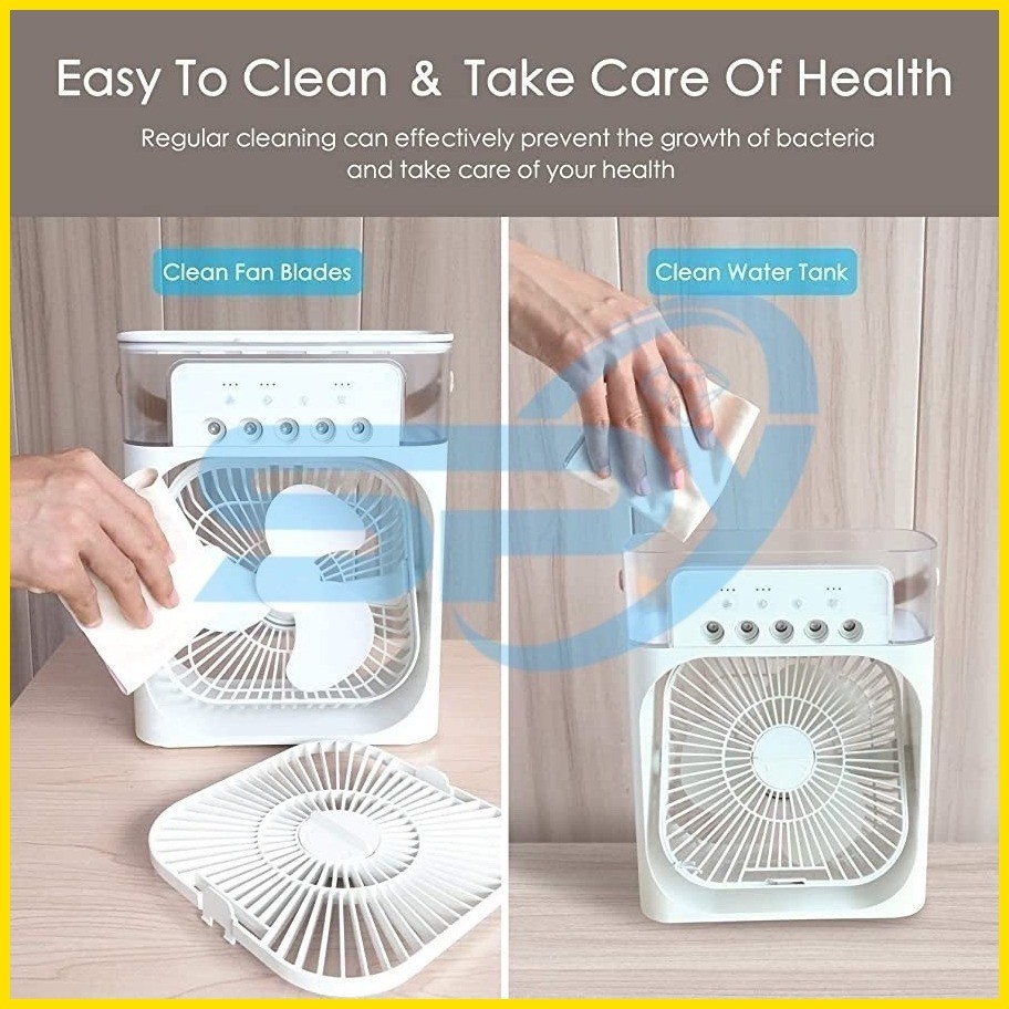 PHILIPS electric fan Air Conditioner Small fan mini 4 in 1 USB Mini ...