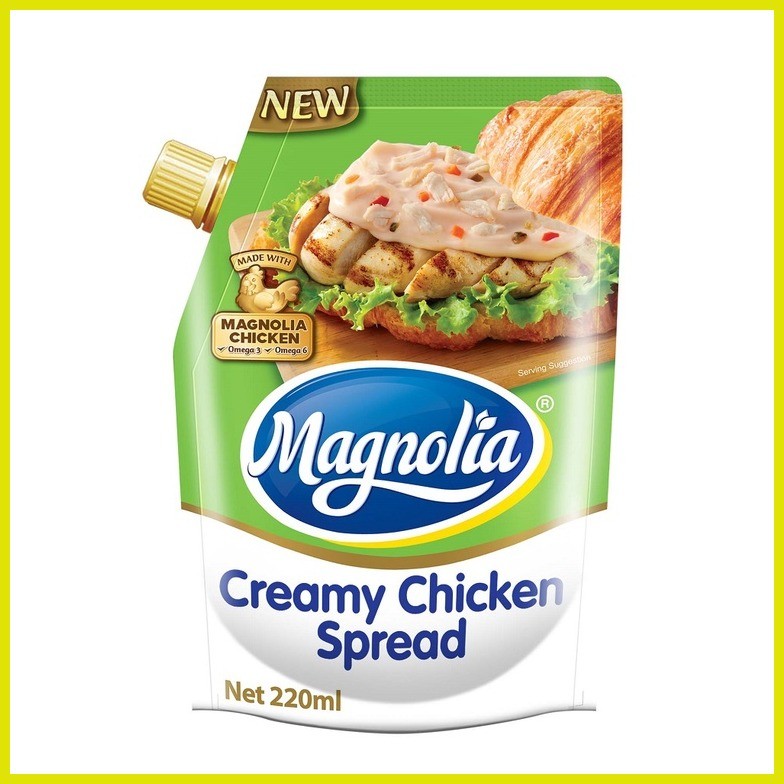 ¤ ⊕ MAGNOLIA Creamy Chicken Spread 220ML Made with Magnolia Chicken ...