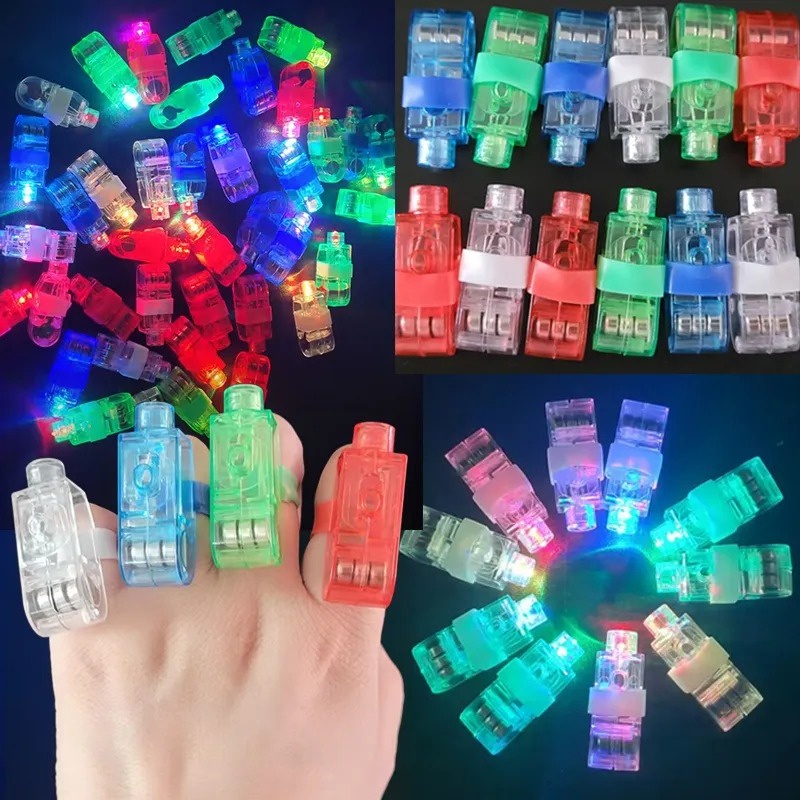 [ Wholesale Prices ] Party Favors Glow Finger Rings Rave Laser Lamp ...
