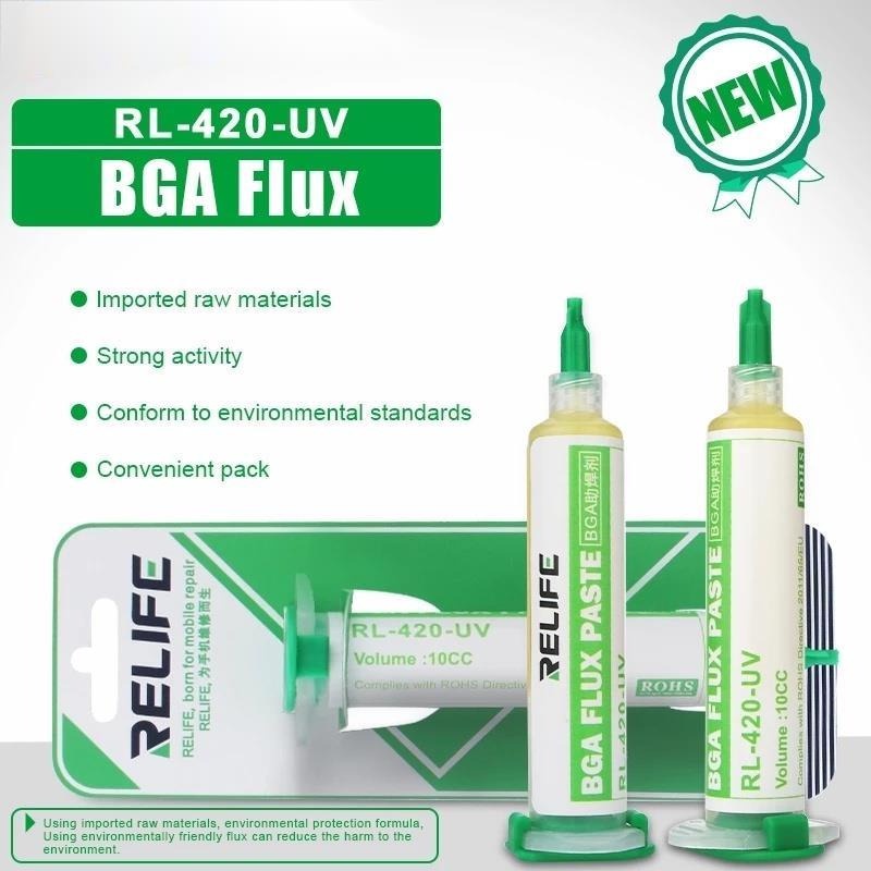Relife RL-420 RL-421 RL-422 Lead-free 10ML Halogen-free BGA Soldering ...