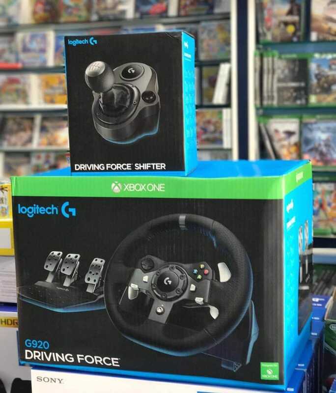 Logitech G920 Steering Wheel, Pedals and Shifter - Xbox One/PC | Shopee ...