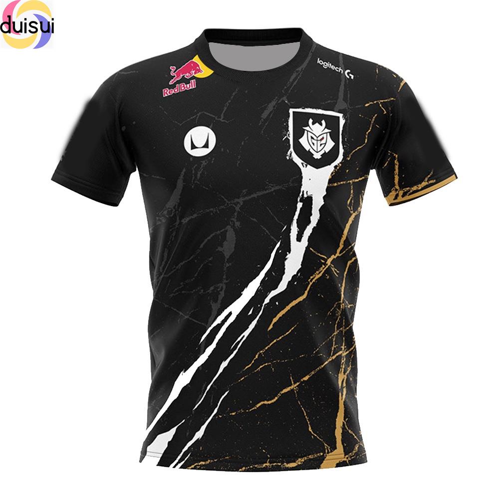 【duisui】G2 Esports 2023 Jersey Team Men T-shirts LOL VALORANT Uniforme Clothing | Shopee Philippines