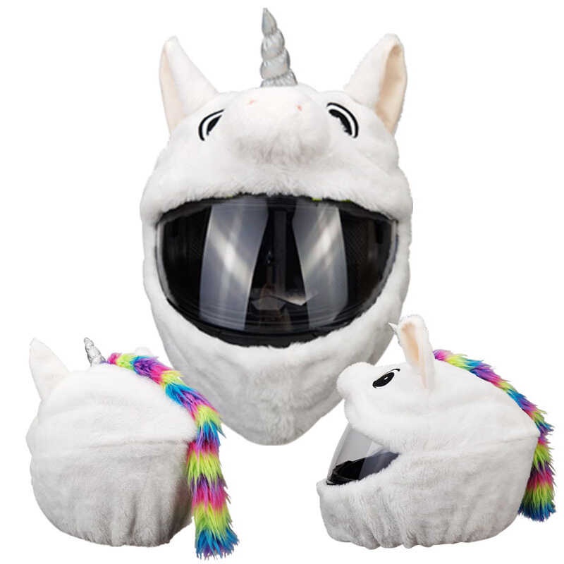 Universal Motorcycle Helmet Cover Personalized Helmet Cover Plush Helm ...