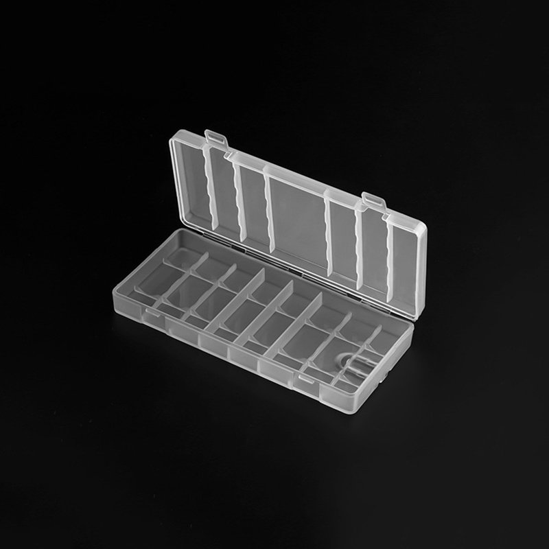 1 Piece Hard Plastic AA AAA Case Cover Holder AA / AAA Battery Storage ...