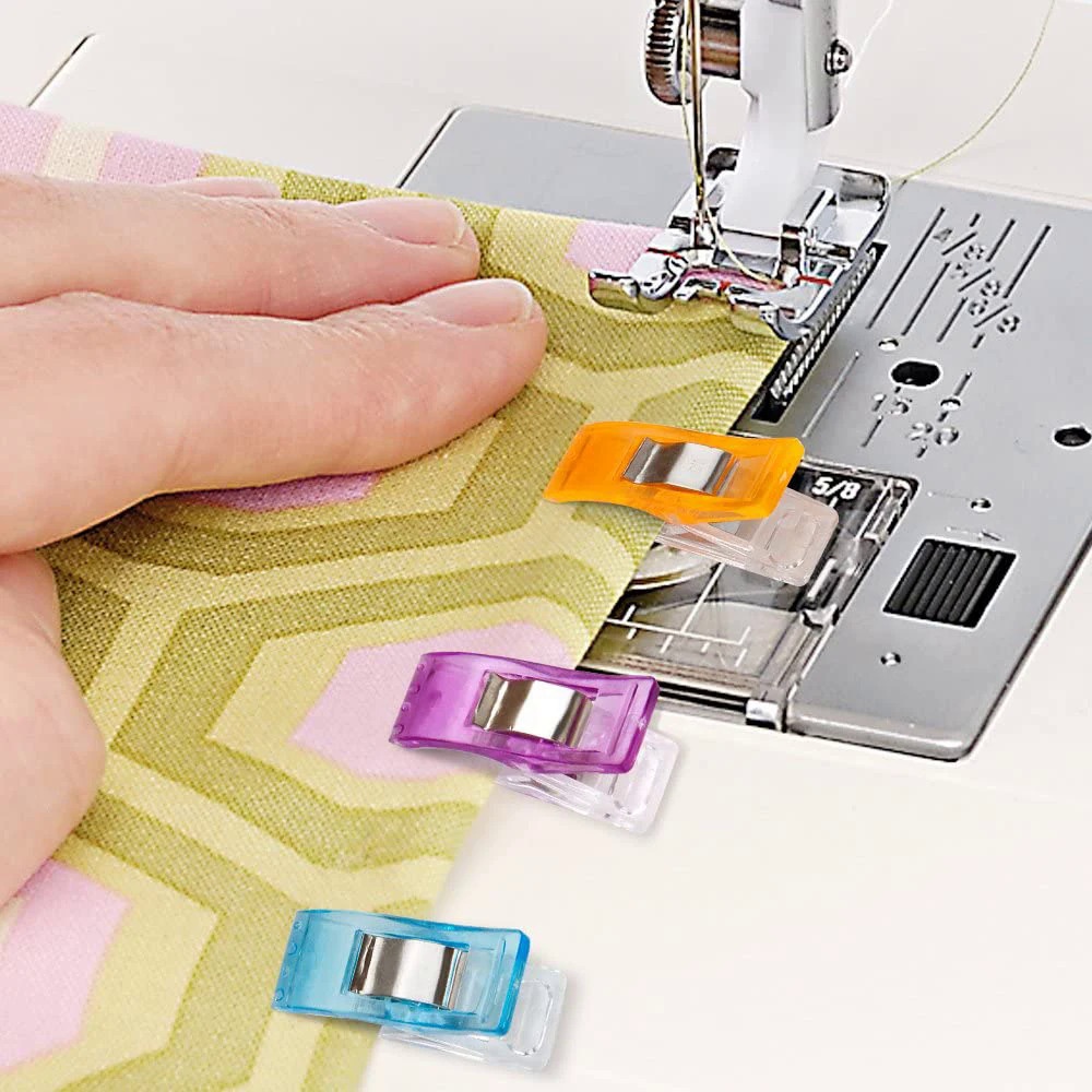 [ready stock]10/50pcs Multi-Purpose Color Sewing Clip for Plastic ...