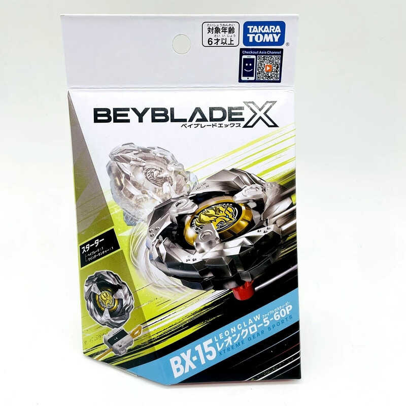 Takara Tomy Beyblade X Bx 15 Starter Leon Claw 5 60p Beys Bx15 Shopee
