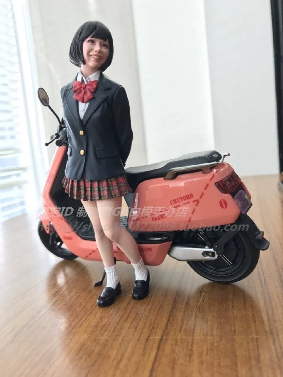 [Resin Model] 1/12 Resin Character Model Japanese School Uniform Cute ...