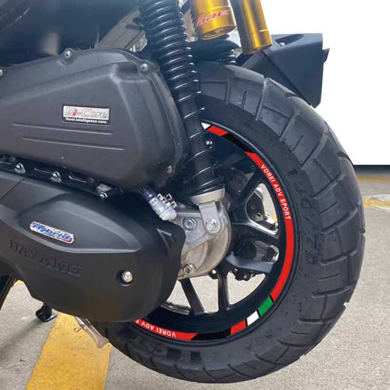 Tire Motorcycle Reflective Film Suitable For Dayang Adv150 Modified ...