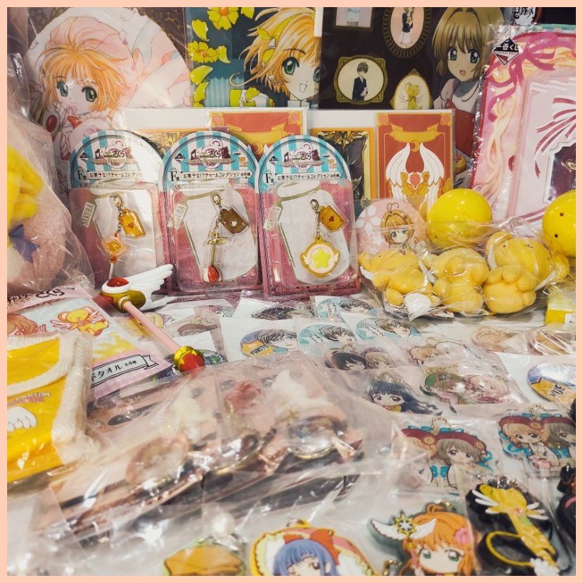 ♣ ۞ Cardcaptor Sakura ~ Assorted Merch (Acrylic, Rubber Keychains, Pins ...