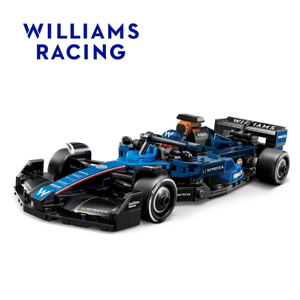 LEGO 77249 Speed Champions Williams Racing FW46 F1 Race Car Building ...