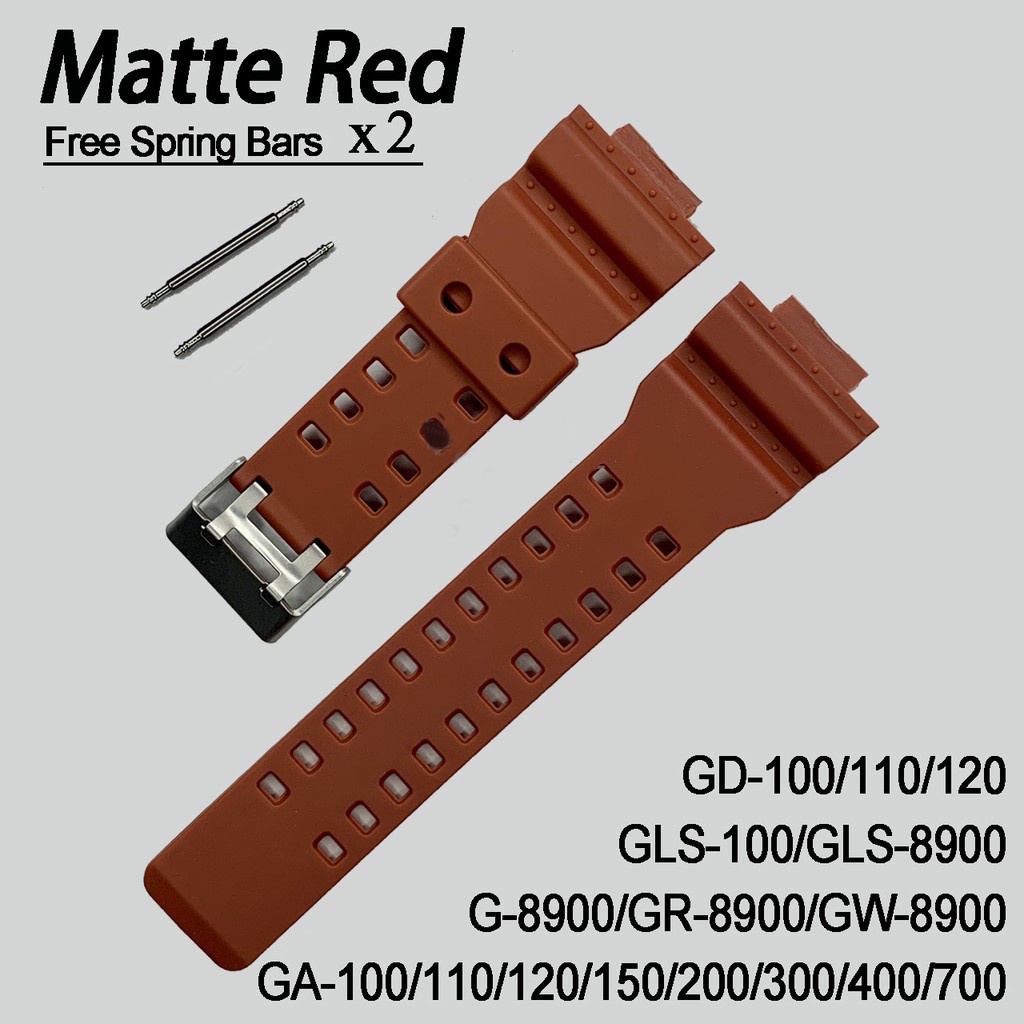 GShock Watch Strap DW5600 / DW6900 / DW9052 / GA110 Band Jam G shock ...