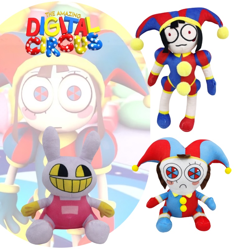 Amazing Digital The Circus Digital Circus Character Plush Toy High ...