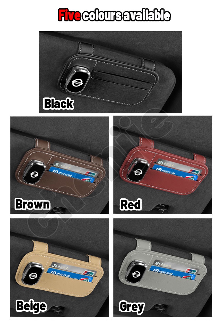High quality Car Multifunctional Glasses Clip Car Sun Visor Card Pen ...