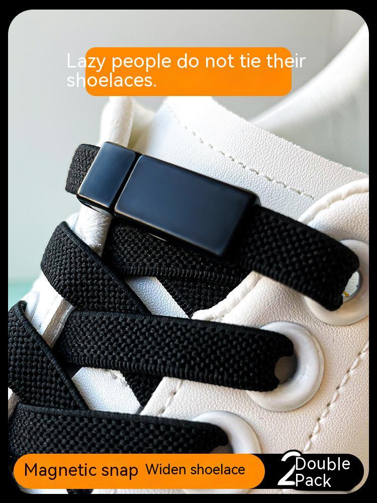 COD Magnetic Shoe Lace For Kids Adult No Tie Shoe Laces Press Lock ...