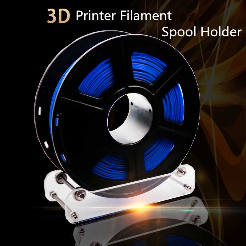 3D Printer Part Tabletop Filament Spool Holder Material Shees Supplies ...