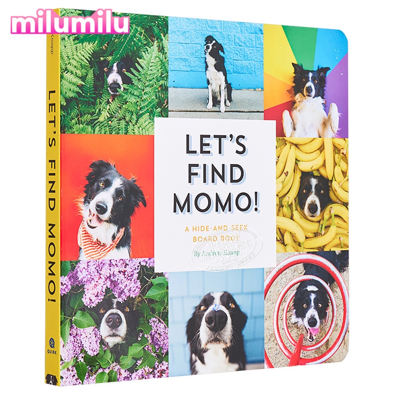 Milu Let S Find Momo Hide And Seek Board Book Momo Board Book Original ...