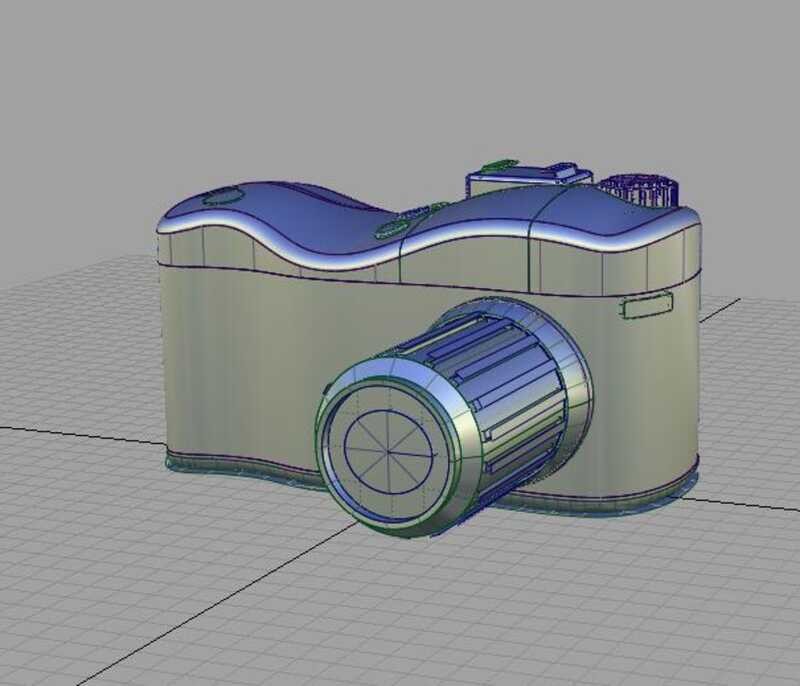 Camera alias model, Alias modeling, 3D printing model repair and ...