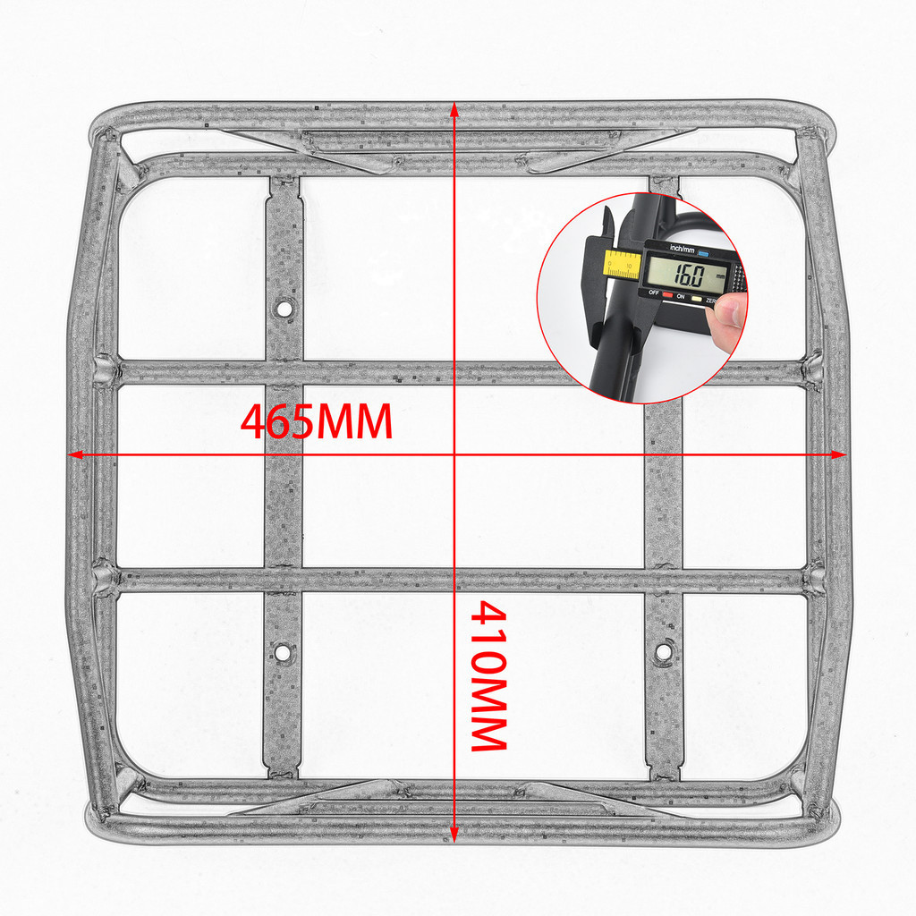 Motorcycle CT125 Rear Luggage Rack Bracket Holder Cargo Tray Basket ...