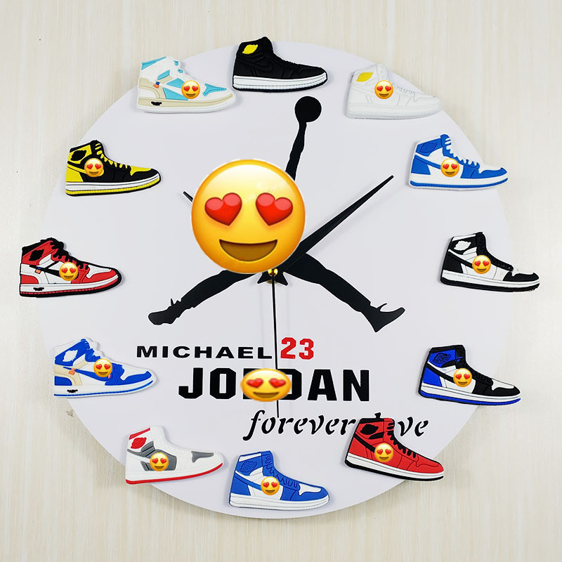 Gift Wholesale Unique Clock Home Decor Diy 3D Shoes MINI Sneaker · Wall ...