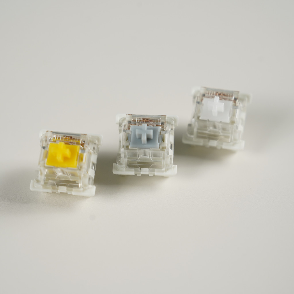 Outemu Silent Gray/White/Yellow Switch Mechanical Keyboard Switch 3Pin ...