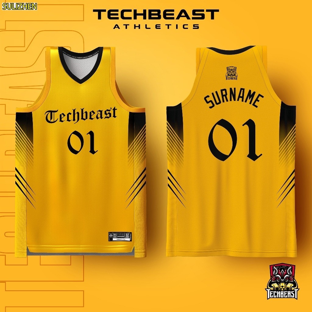 Omega Full Sublimation Basketball Jersey Techbeast ( CUSTOM NAME + NUMBER ) | Shopee Philippines