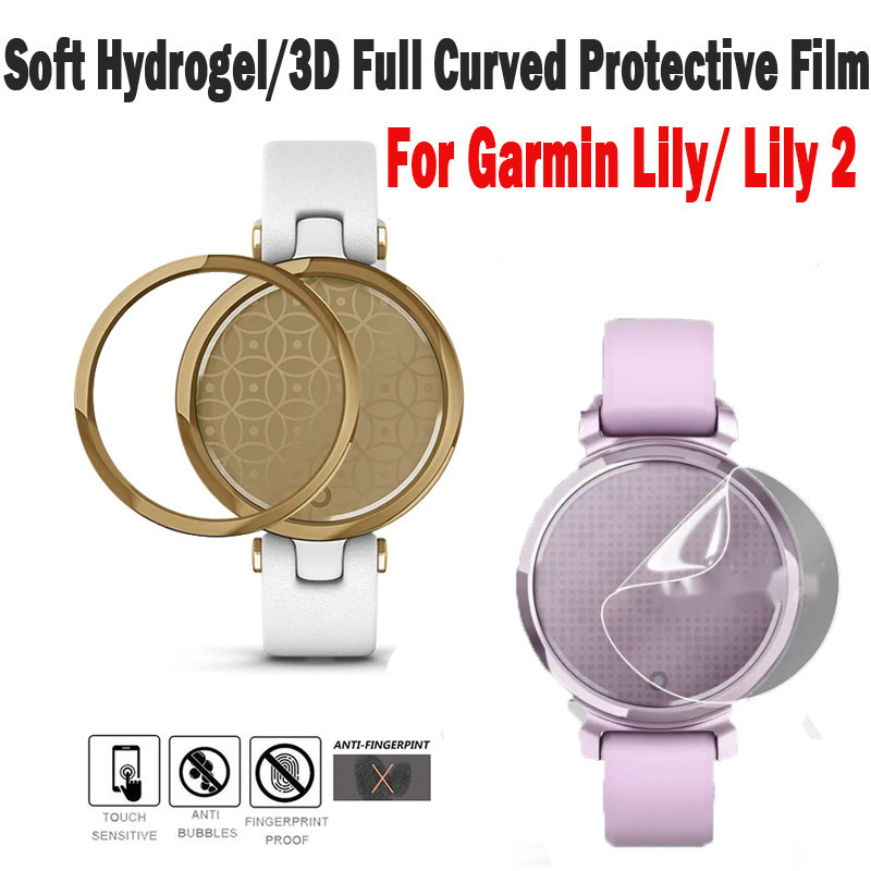 TPU Repairable Hydrogel Film Screen Protector For Garmin Lily 2 / Lily ...