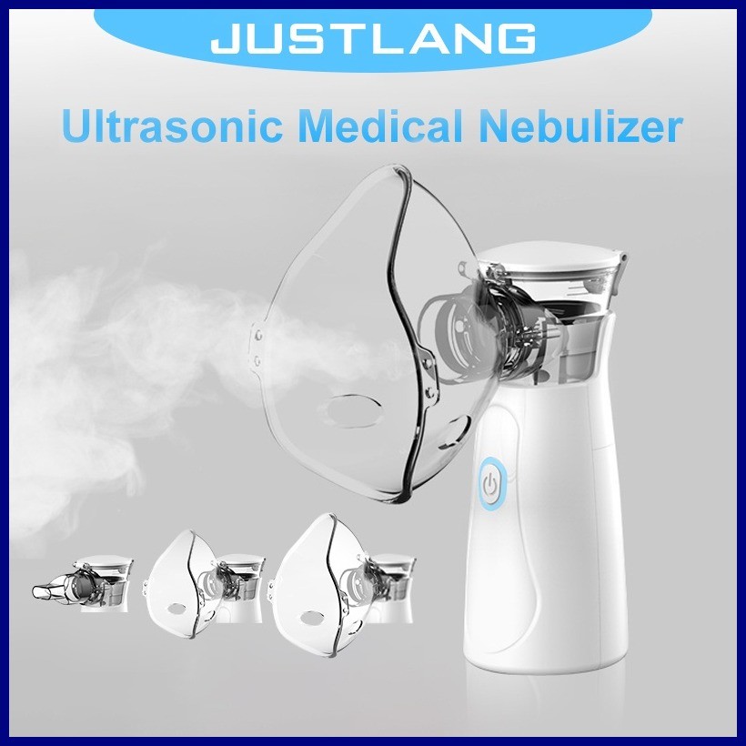 Ultrasonic Nebulizer Machine Portable Steam Ventoline Inhaler Mesh ...