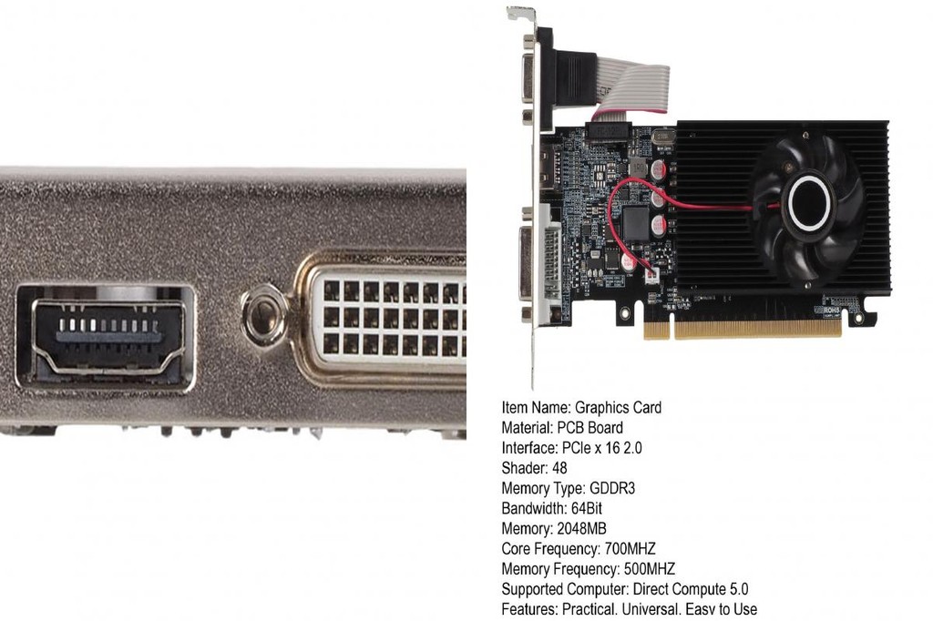 [calcutta] Low Power Consumption Graphics Card 2gb Ddr3 Video Memory ...