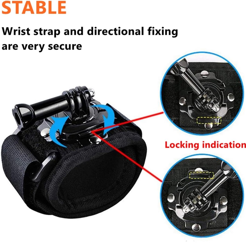 360 Degree Rotating Wrist Strap for Insta360 Ace Pro 2 /X4 DJI Action 5 ...