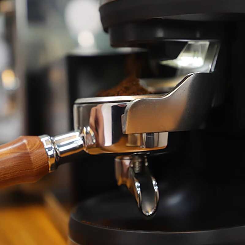 AiBao coffee machine with single and double mouthed handles, E61 rocket ...