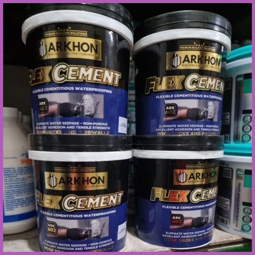 ☪ Arkhon Flex Cement Cementitious Waterproofing Litro 1 Liter Roof Deck ...