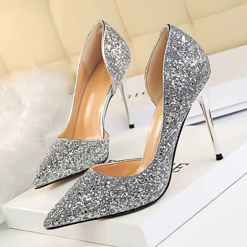 LAKESHI Kababaihan Pumps Extrem Sexy High Heels Kababaihan Shoes Thin ...