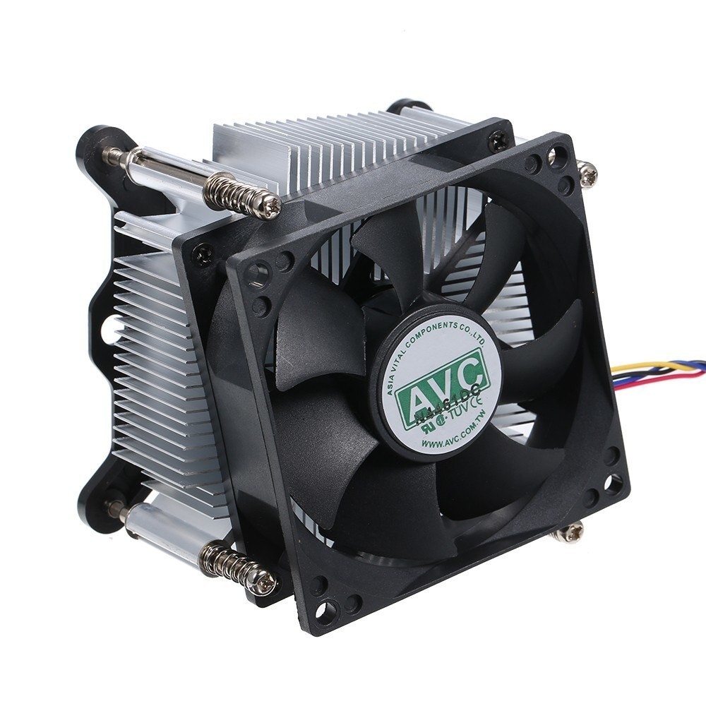 CPU Cooler Heatpipe Fans Quiet Heatsink Radiator Suporta Ang Intel 1155 ...