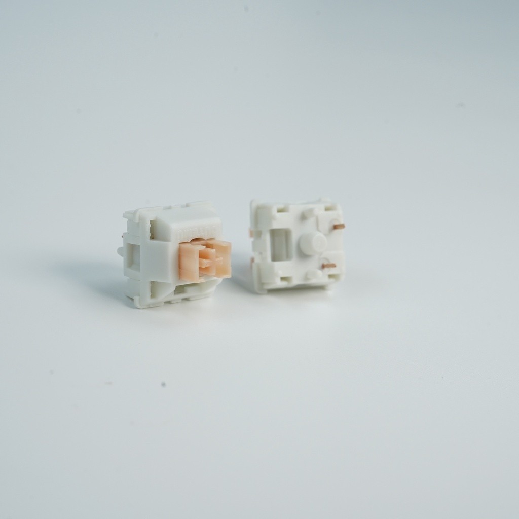 Outemu Cream Blue Pink Yellow Switches Lubed Mechanical Keyboard Switch ...