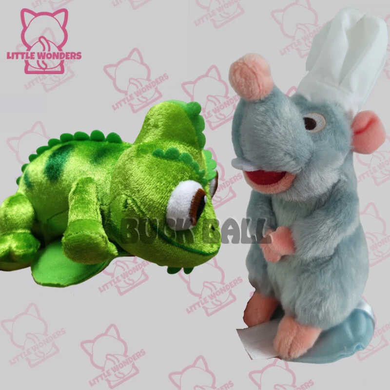 15 Cm Chef Remy Magnetic Plush Doll Ratatouille Anime Plush Toys Kawaii ...