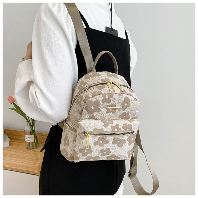 PU Leather Shoulder Mini Small Backpack Multi-Function Ladies Phone ...